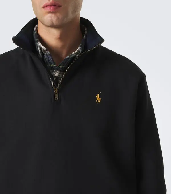 Polo Ralph Lauren Cotton-blend Half-zip Sweater