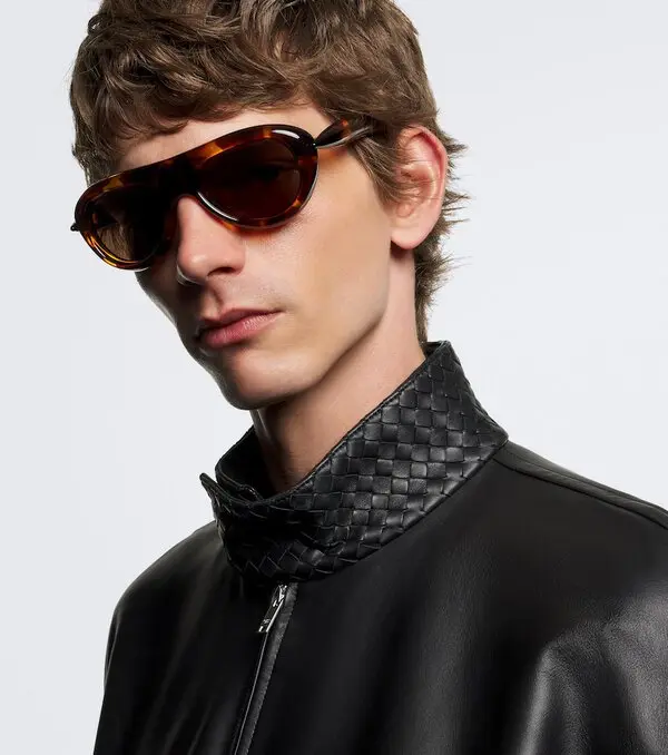 Bottega Veneta Aviator Sunglasses