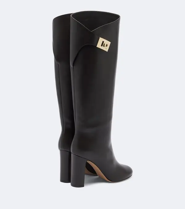 FERRAGAMO Leather Knee-high Boots