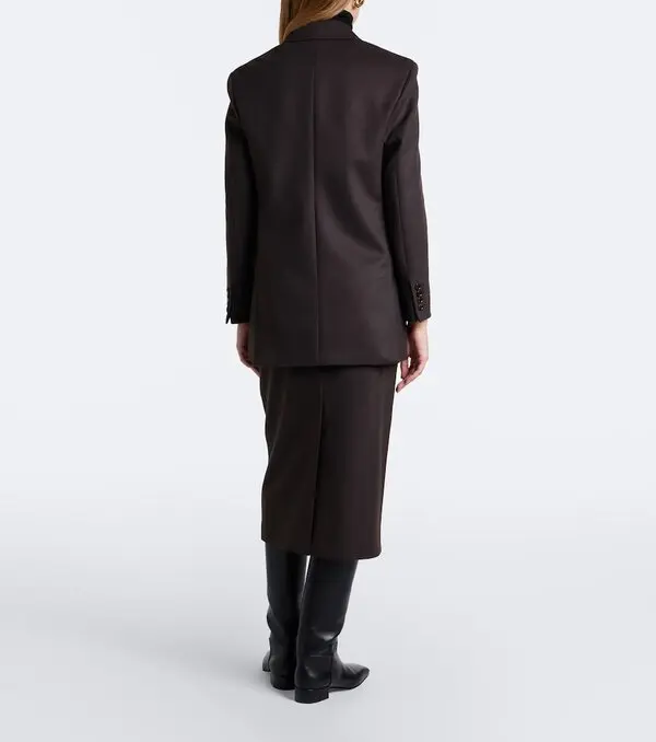 Max Mara Camel Hair Pencil Skirt