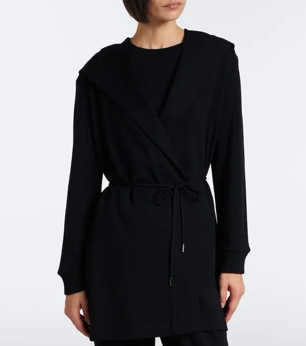 Max Mara Virgin Wool Wrap Coat