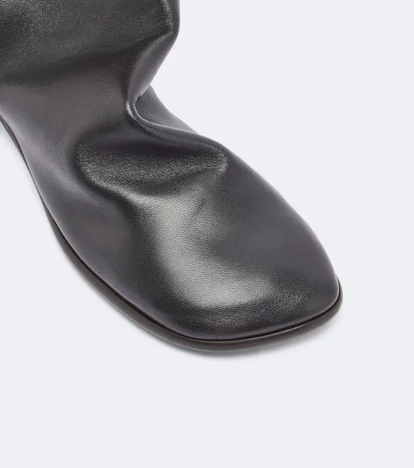 LEMAIRE Glove Leather Knee-high Boots