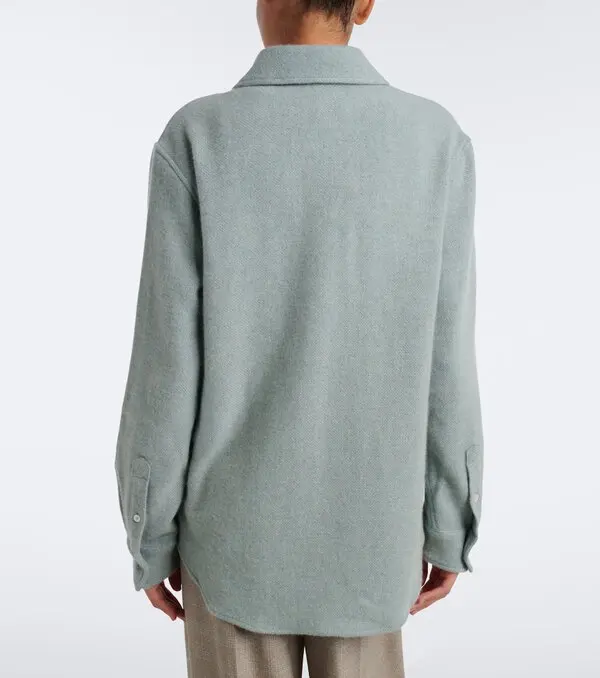 GOD'S TRUE CASHMERE Celeste Cashmere Shirt