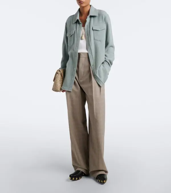 GOD'S TRUE CASHMERE Celeste Cashmere Shirt