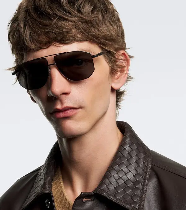 Bottega Veneta Aviator Sunglasses