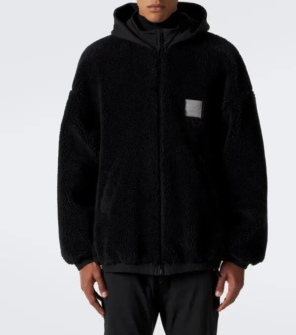 Balenciaga Logo Cotton Hoodie