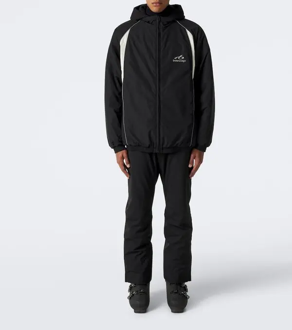 Balenciaga Logo Cotton Hoodie