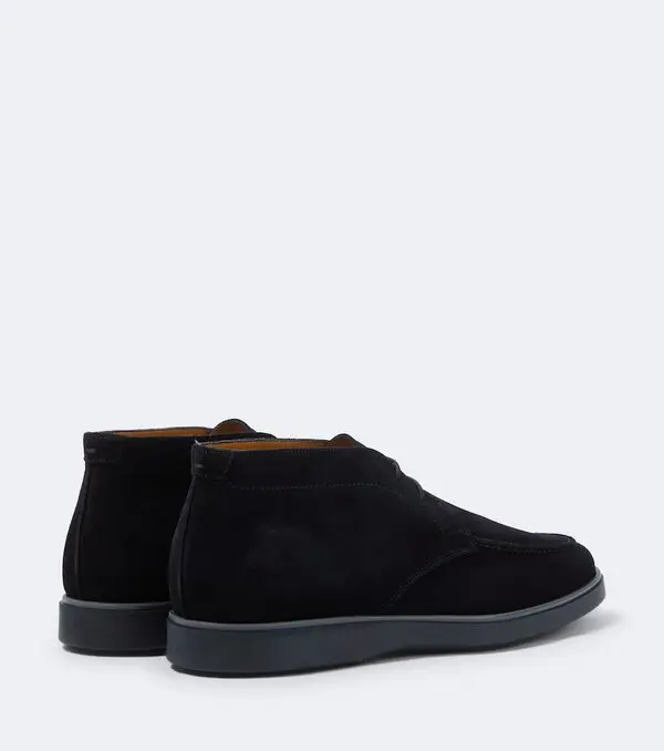 Magnanni Lello Suede Desert Boots - Blue