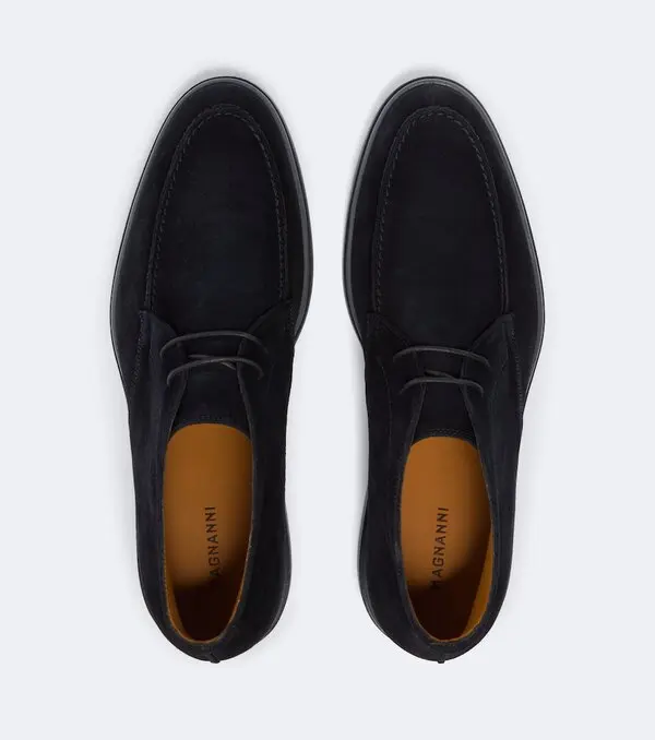 Magnanni Lello Suede Desert Boots - Blue