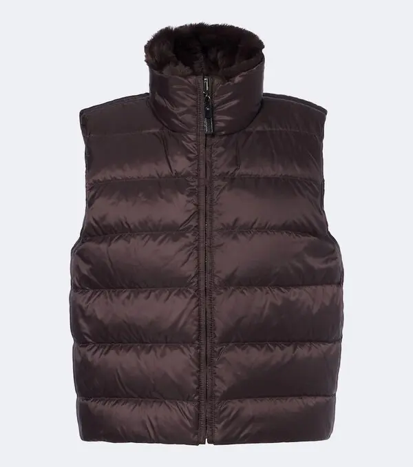 Max Mara Zip-up Puffer Vest