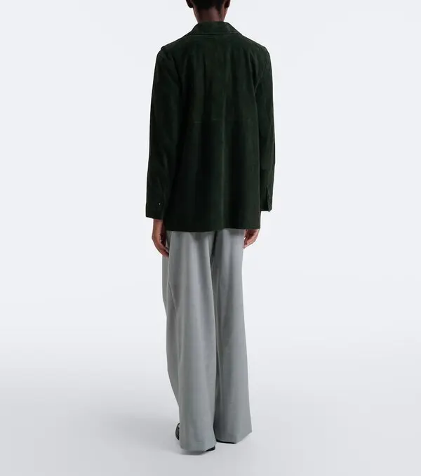 Max Mara Wide-leg Pleated Virgin Wool Pants