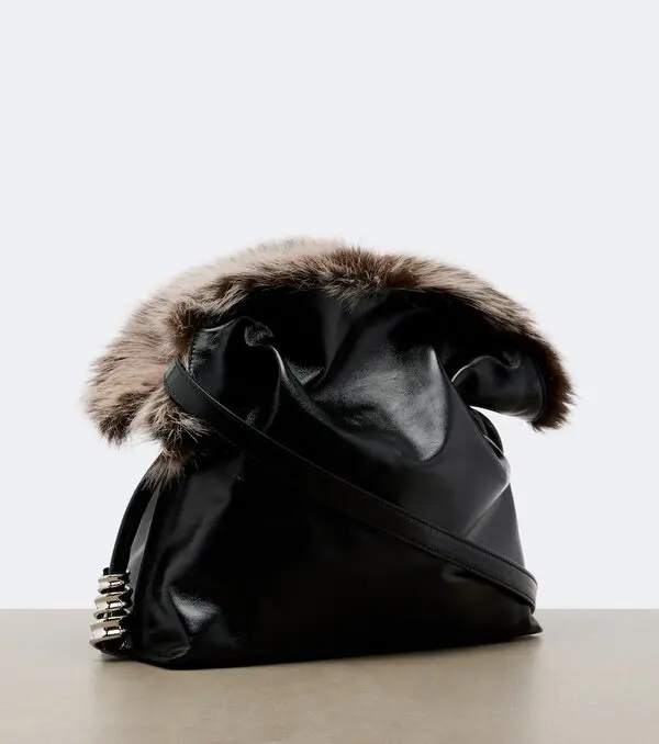 Loewe Flamenco Medium Leather Clutch