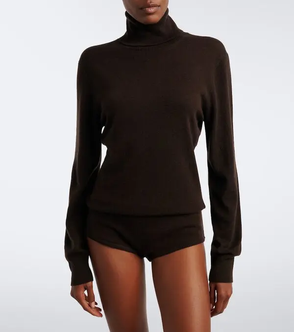 Jardin Des Orangers Wool And Cashmere Turtleneck Sweater