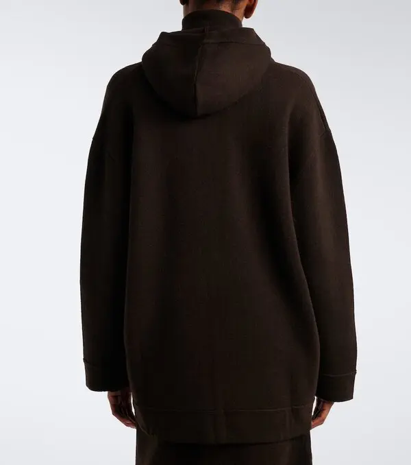 Jardin Des Orangers Hooded Wool And Cashmere Sweater