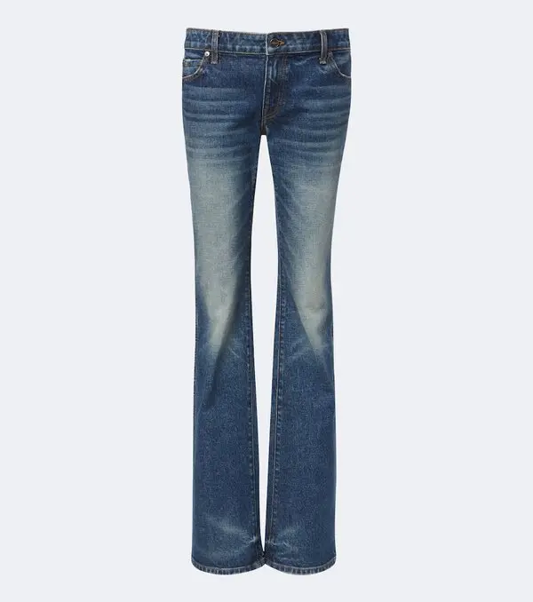 Khaite Low-rise Flared Jeans