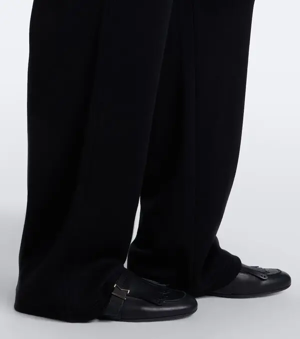 Max Mara Virgin Wool Straight Pants