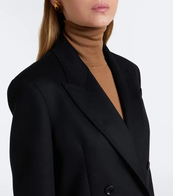 Max Mara Double-breasted Camel Hair Blazer