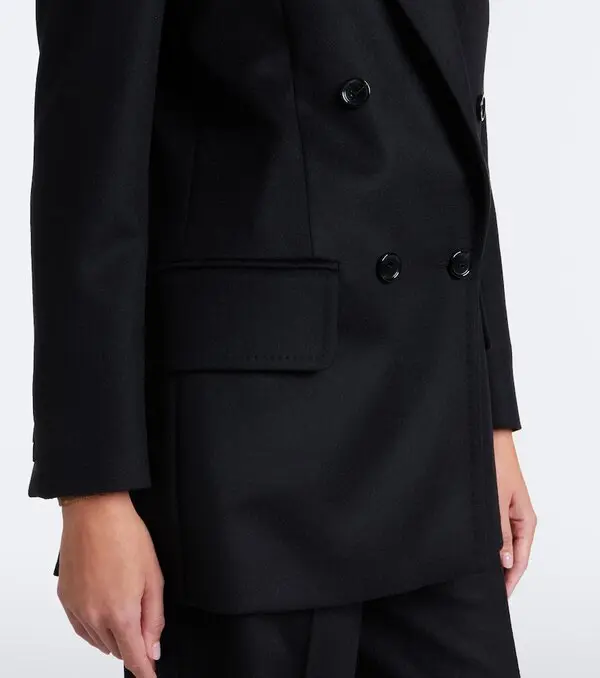 Max Mara Double-breasted Camel Hair Blazer