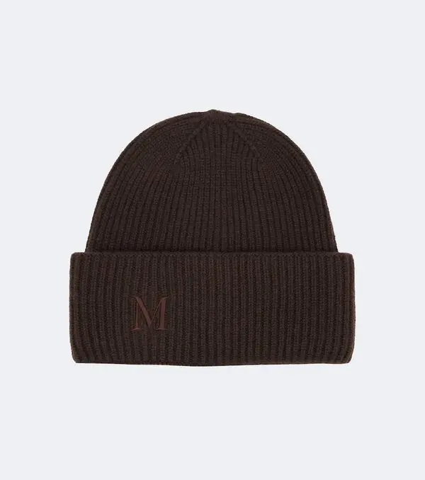 Max Mara Embroidered Cashmere Beanie