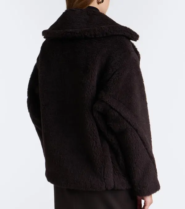 Max Mara Alpaca, Wool, And Silk Peacoat