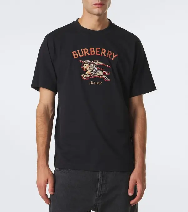 Burberry Ekd Cotton Jersey T-shirt