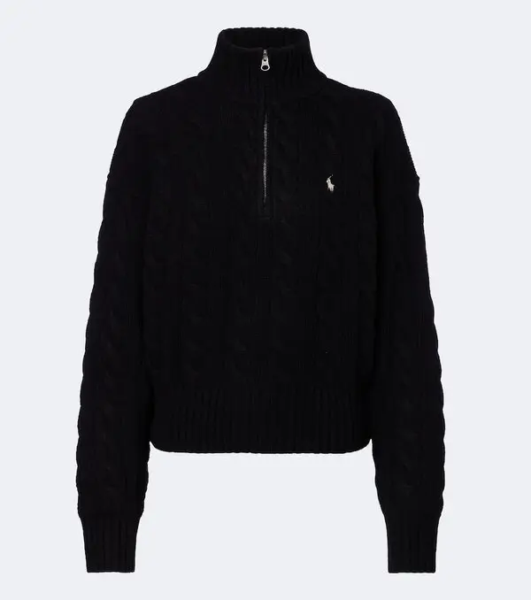 Polo Ralph Lauren Cable-knit Wool And Cashmere Sweater