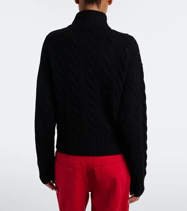 Polo Ralph Lauren Cable-knit Wool And Cashmere Sweater