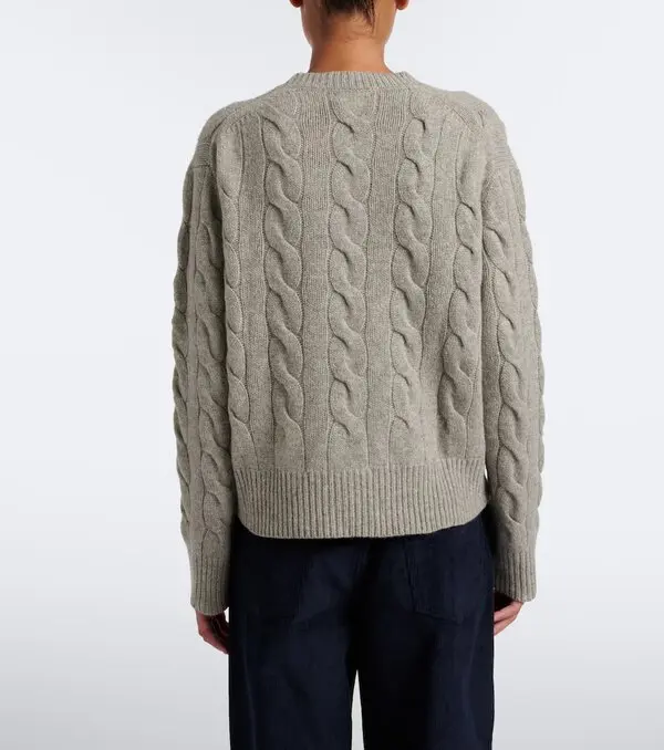 Polo Ralph Lauren Cable-knit Wool And Cashmere Sweater