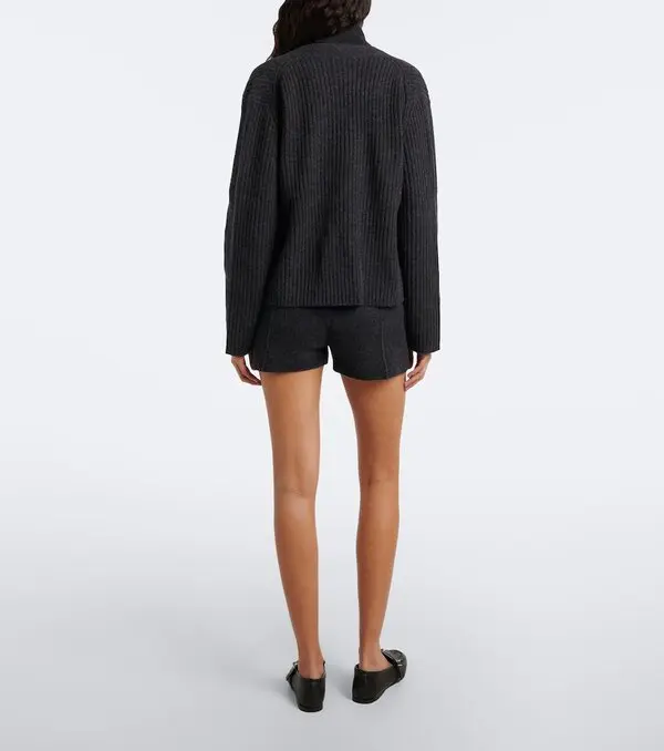 Jardin Des Orangers Wool And Cashmere Shorts