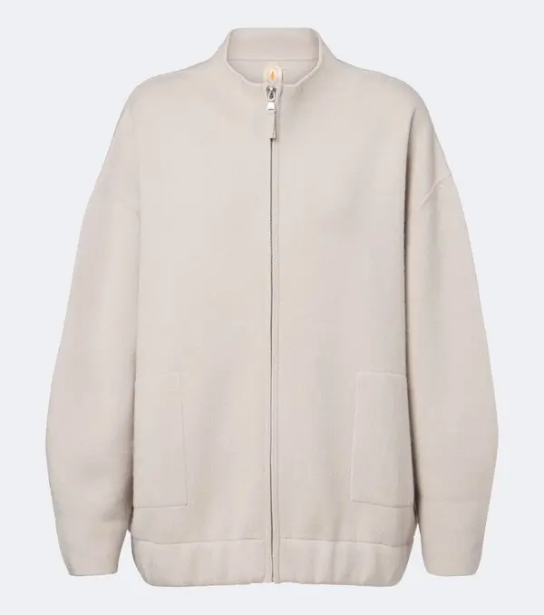 Jardin Des Orangers Wool And Cashmere Jacket - Beige