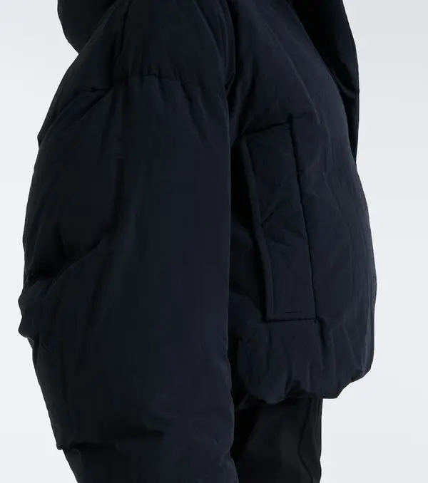 Sportmax Cropped Hooded Down Jacket