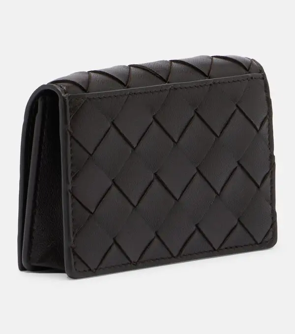 Bottega Veneta Intrecciato Leather Card Holder