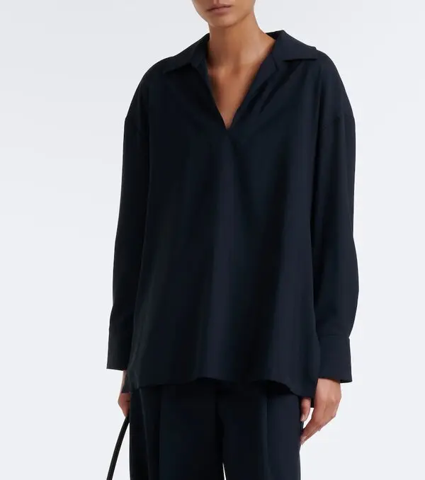 Max Mara Virgin Wool Blouse