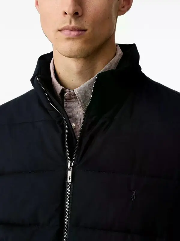 TRUSSARDI Quilted High-neck Jacket