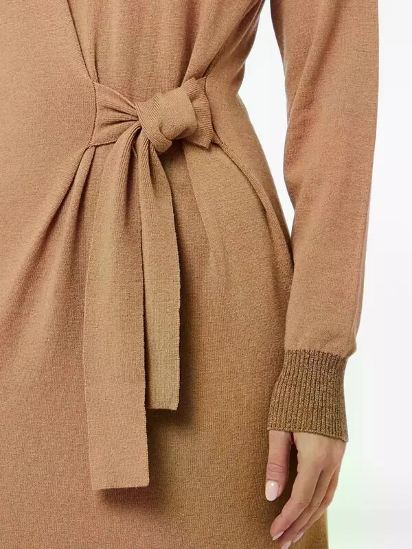 Liu Jo Roll-neck Belted Dress