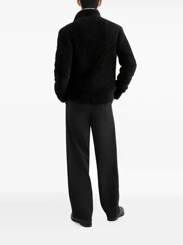 Dolce & Gabbana Alpaca-blend Cardigan With Embroidery