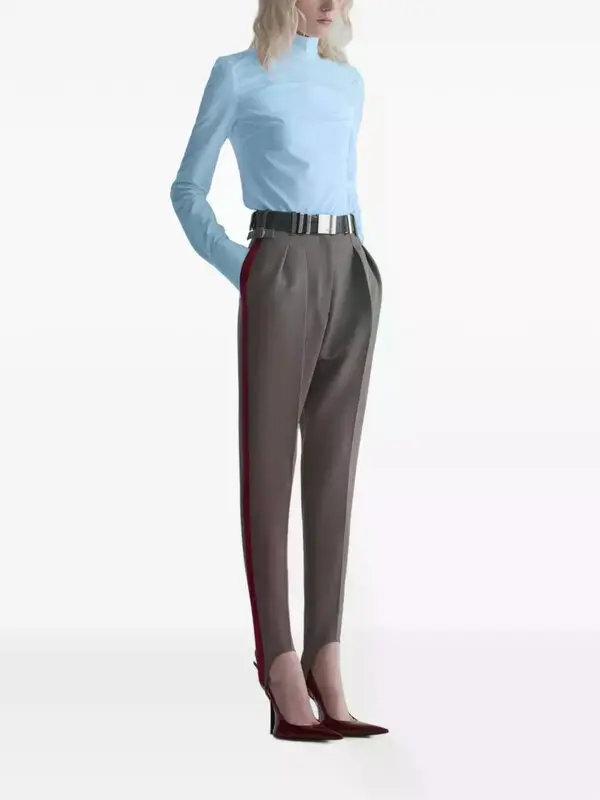 MUGLER White Fencing Shirt