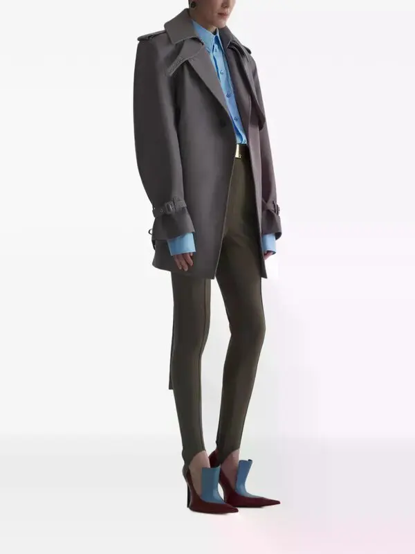 MUGLER Short Trench Coat