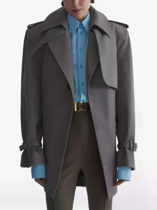 MUGLER Short Trench Coat