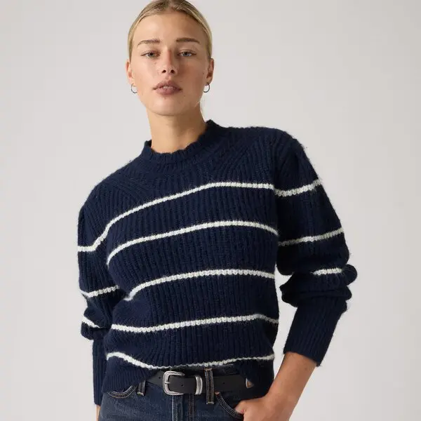LEVI'S Thea Crewneck Sweater - Blue
