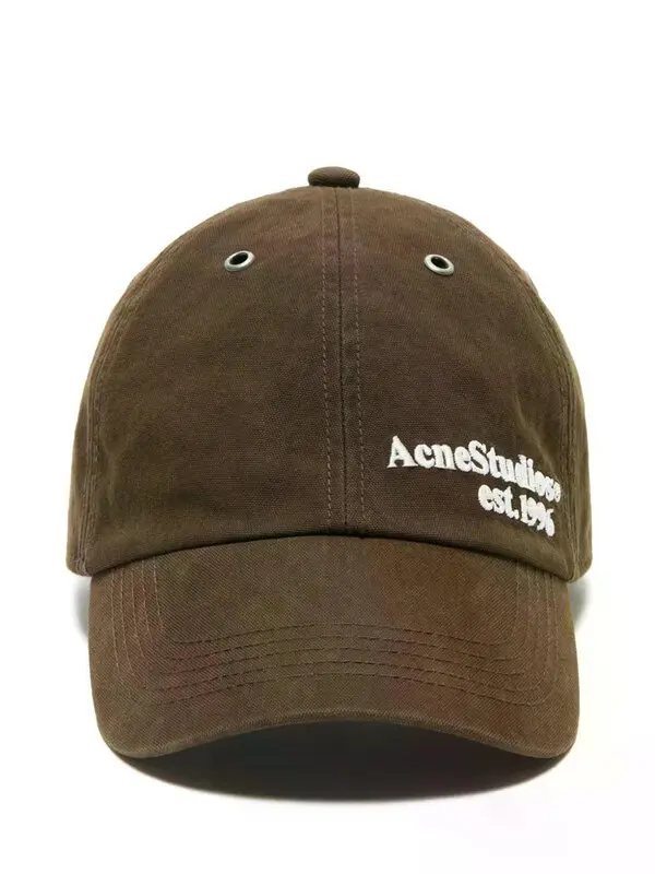 Acne Studios Logo-embroidered Baseball Cap