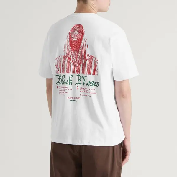 BUTTER GOODS Black Moses T-shirt