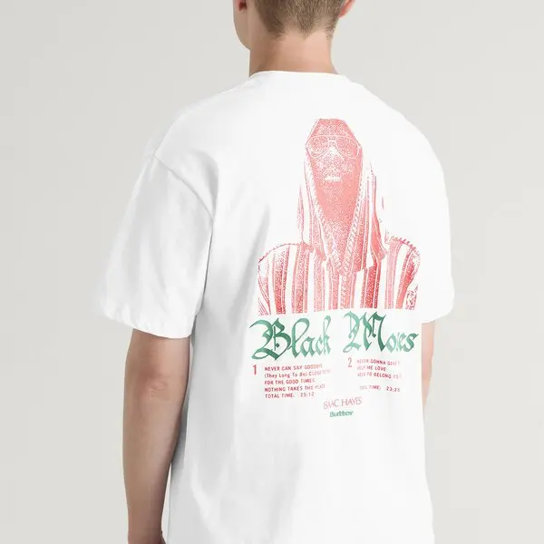 BUTTER GOODS Black Moses T-shirt