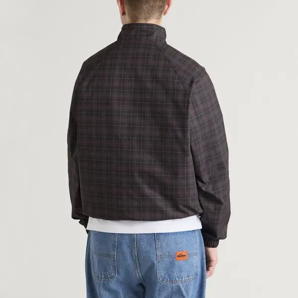BUTTER GOODS Plaid Nylon Jacket