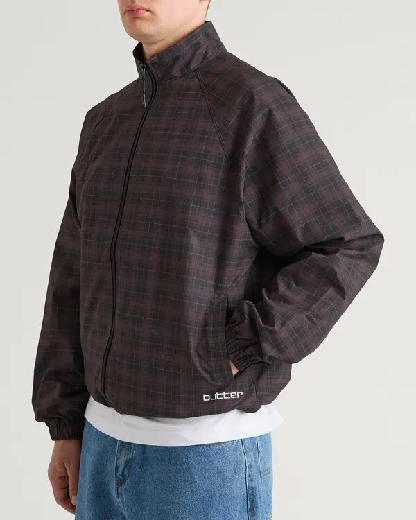 BUTTER GOODS Plaid Nylon Jacket In | Size: | Polyester/nylon | End Clothing