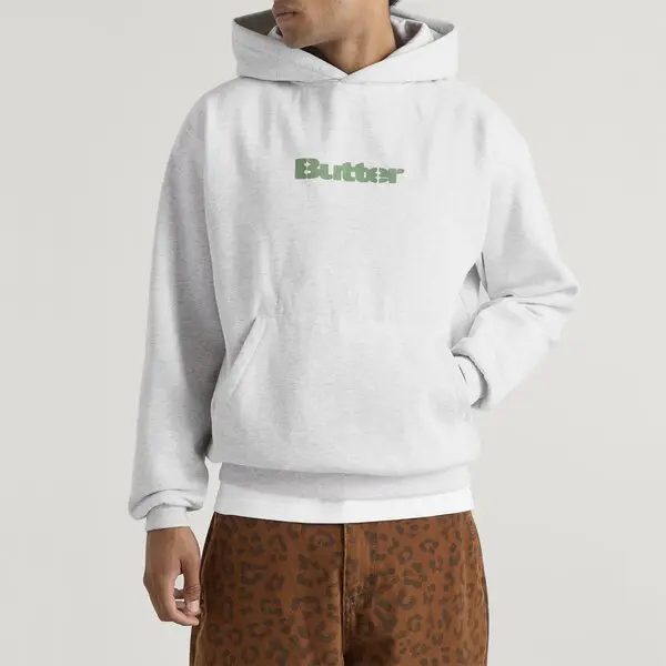BUTTER GOODS Stencil Logo Hoodie