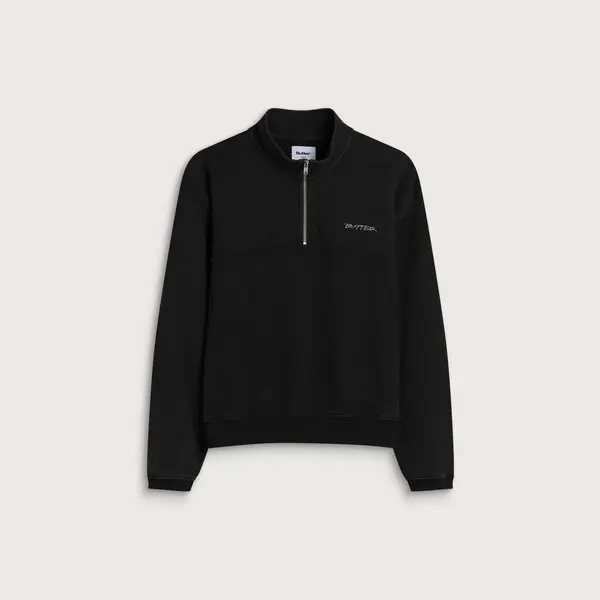 BUTTER GOODS Panel 1/4 Zip Sweatshirt