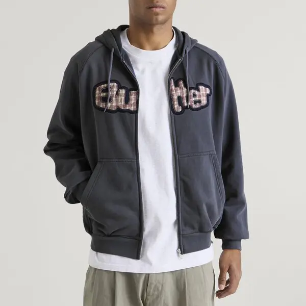 BUTTER GOODS Stretch Zip Hoodie