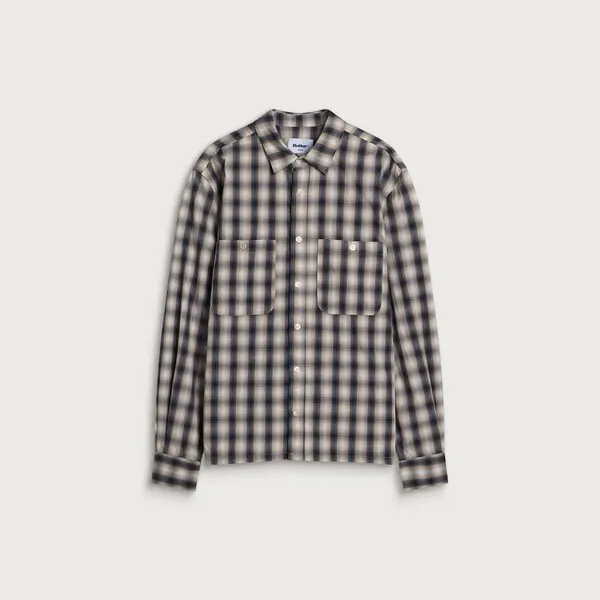 BUTTER GOODS Shadow Plaid Shirt