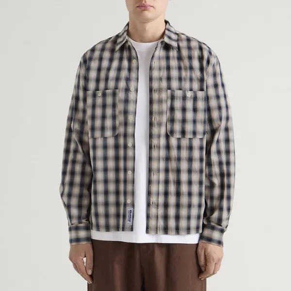 BUTTER GOODS Shadow Plaid Shirt